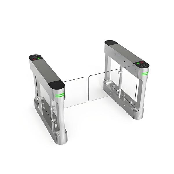 Quality Fast Passing Swing Turnstile Access Gate , IC Card Access Control Turnstile Gate For Campus Entrances for sale