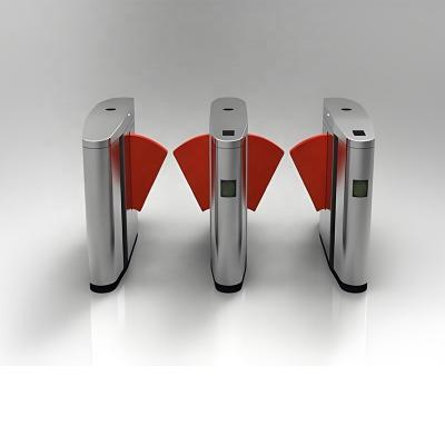 China Custom Flap Barrier Gate Anti Tailgating For Scenic Area Fast Access Control for sale