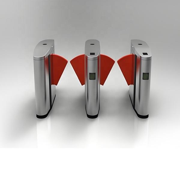 Quality Custom Flap Barrier Gate Anti Tailgating For Scenic Area Fast Access Control for sale