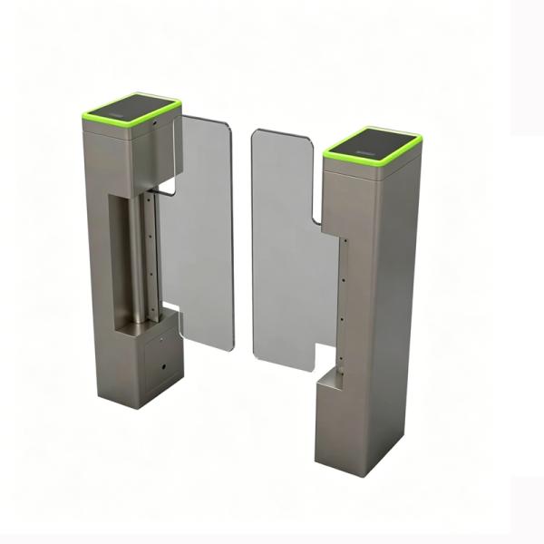 Quality 1.0mm Thickness Swing Arm Barrier , 304 Stainless Steel Turnstile Gate for sale