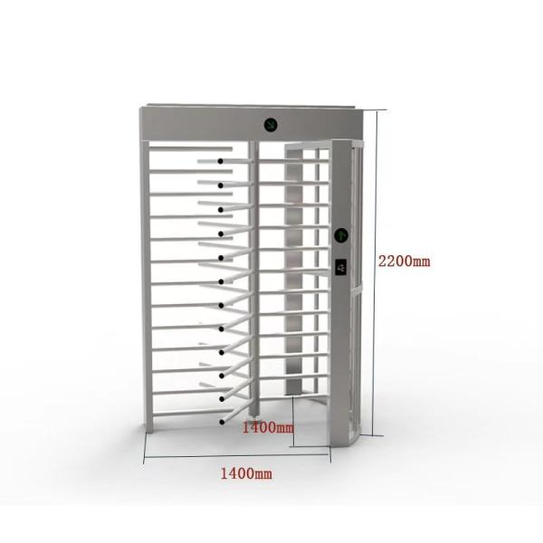 Quality Single Door Full Height Turnstile Barrier Gate For Prison Security Access for sale