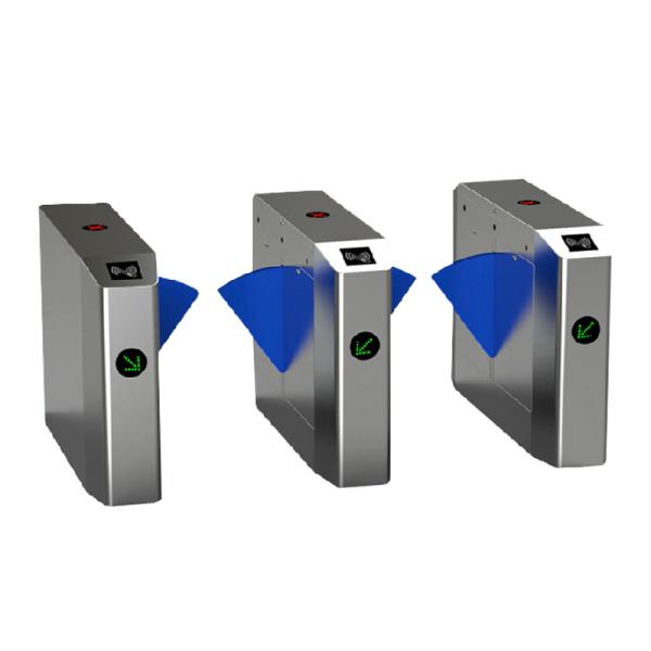 Quality Stainless Steel Flap Barrier Gate Fast Opening For Metro Stations for sale