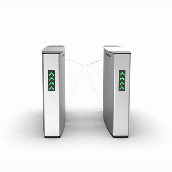 Quality Secure Entry Automatic Systems Turnstile Anti Tailgating Flap Turnstile Gate With Card Reader for sale