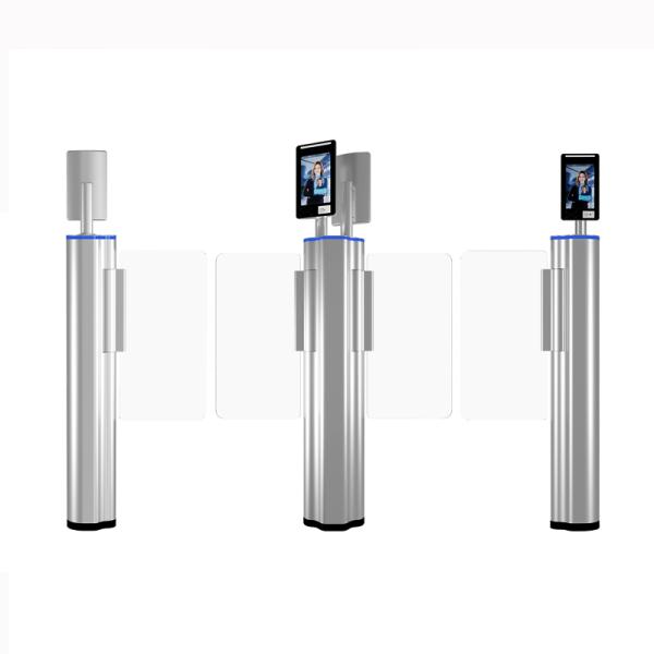 Quality Stainless Steel Speed Gate Turnstile For Hotel / Commercial Entrance for sale