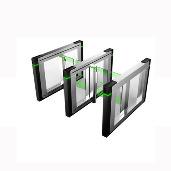 Quality 1500*110*980mm Optical Speed Turnstile Access Control With Acrylic / Steel Baffle for sale