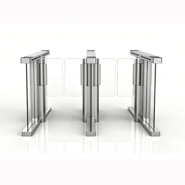 Quality Fastlane Speed Gates 1.2mm Thick Anti Pinch Emergency Release With 0.5s Opening for sale