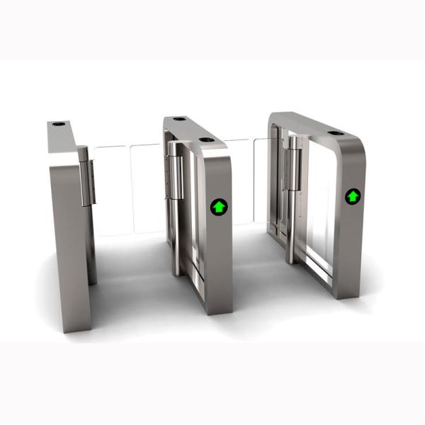 Quality Access Control Speed Gates Anti Pinch Speedlane Swing Turnstile Gate for sale