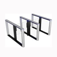 Quality Aluminum Alloy Pedestrian Speed Gate Turnstile For Office Fast Access Control for sale