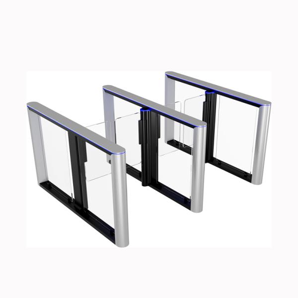 Quality Aluminum Alloy Pedestrian Speed Gate Turnstile For Office Fast Access Control for sale