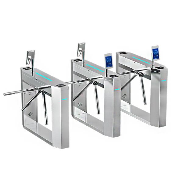 Quality Smart Tripod Turnstile Gate Access Control RFID Pedestrian Security Entrance System for sale