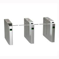 Quality Turnstile Tripod Gate Entrance Curved Single Wing Pedestrian Access Control for sale