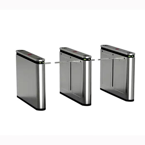 Quality Turnstile Tripod Gate Entrance Curved Single Wing Pedestrian Access Control for sale