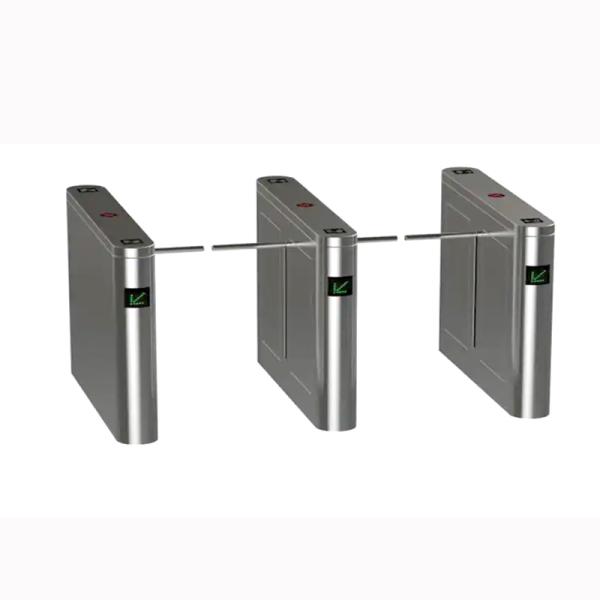 Quality Turnstile Tripod Gate Entrance Curved Single Wing Pedestrian Access Control for sale