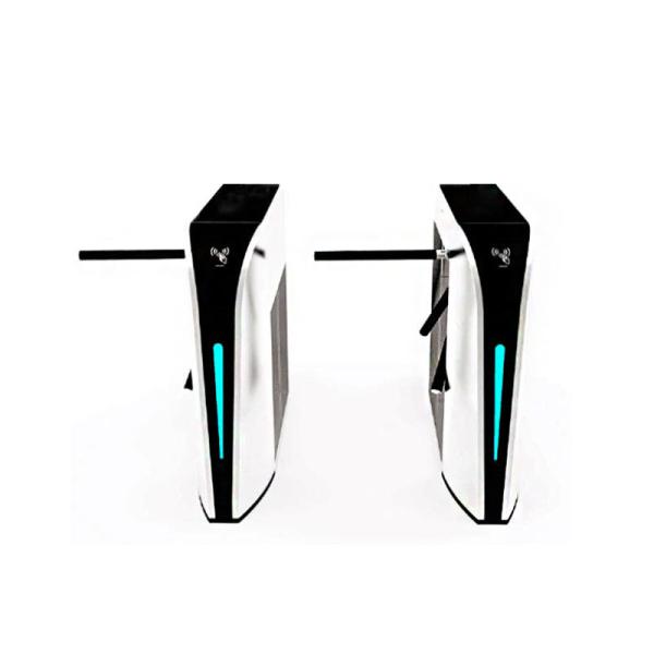 Quality Elegant Tripod Turnstile Gate Entrance QR Code Access Control Exhibition Hall Pedestrian System for sale