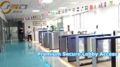 Premium JSD-B17 Swing Turnstile with RFID Access Control
