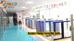 Panda Speedlane Swing Turnstile Gate RFID Access Control For Amusement Park