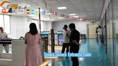 Smart Flap Barrier Gate Anti Tailgating For Public Facility Entrance Security