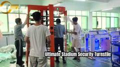Heavy Duty Full Height Turnstile For Football Stadium Entry Control