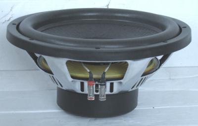 China OEM 12“ SPL-van de het Ferrietmagneet van Autosubwoofers Dubbele Zwarte de Deklaagwasmachine Te koop