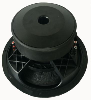 中国 15 インチの高さの力のスピーカーを高温 CCAW の音声コイル二倍になります 1 オーム黒くして下さい 販売のため