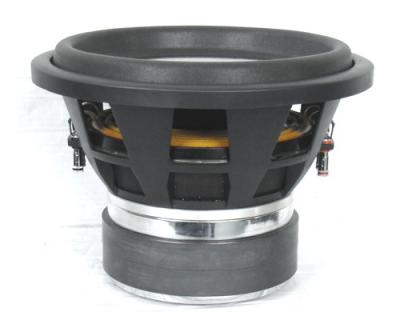 China High Performance Car Subwoofers , Pro Audio Speakers In Car Aluminum Frame for sale