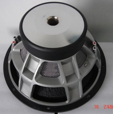 中国 大きい泡の環境、大きいIMPPのdustcap、RMS1000ワットの自動可聴周波スピーカー、二重音声コイルの設計 販売のため