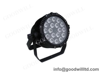 Cina 18 x 5 IN 1 PARITÀ di RGBWA LED accendono 4 - 8 Manica di DMX, IP67 impermeabile in vendita