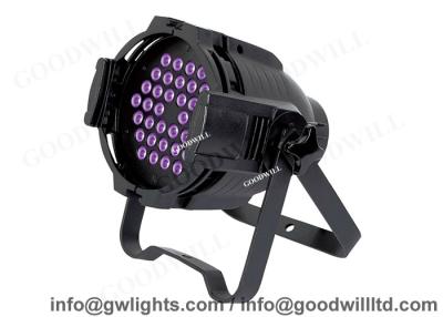Cina Luci PAR UV moderne di colore LED, illuminazione nera della fase di DMX 512 LED in vendita