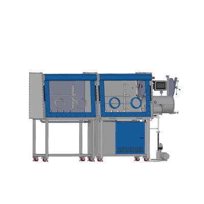 Cina 2440 x 780 x 900 mm Casella di guanti per gas inerti con e ≤ 0,001% vol/h di velocità di fuga in vendita