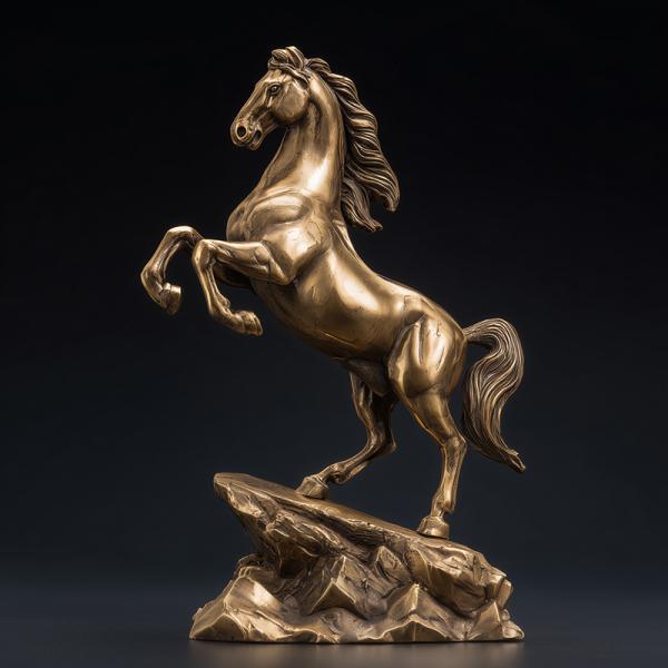 Quality Elegant Bronze Horse Sculpture For Home Garden And Hotel Decor Art Statue for sale