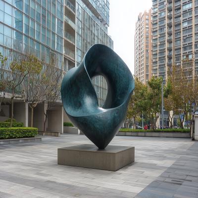 China Patina Bronze Outdoor Sculpture Elegant Artistic Decor for Park, Plaza for sale