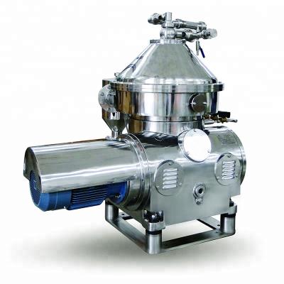 China Industrial Milk Dairy Cream Disc Centrifuge Separator for sale