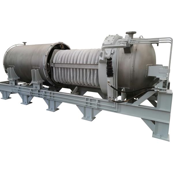 Quality Diatomite Filter Plate Type 0.6MPa SS304 Cooking Oil Leaf Pressure Filter for sale
