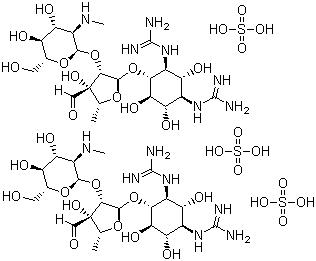 China Amino-glycosides Streptomycin Sulphate CAS NO.:3810-74-0 for sale