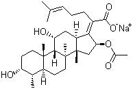 China Anti drug-fast Fusidate Sodium CAS NO.:751-94-0 for sale