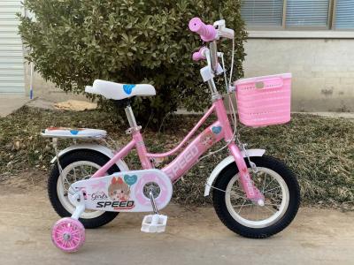 Cina Hot vendita bambini regalo ragazze bicicletta in acciaio al carbonio 12 16 20 pollici bicicletta rosa bicicletta per ragazze in vendita