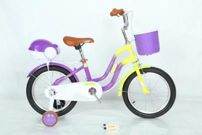Cina Da 3 a 9 anni Ragazze Bambini Bici 4 ruote per Bambino Bambino Single velocità in vendita