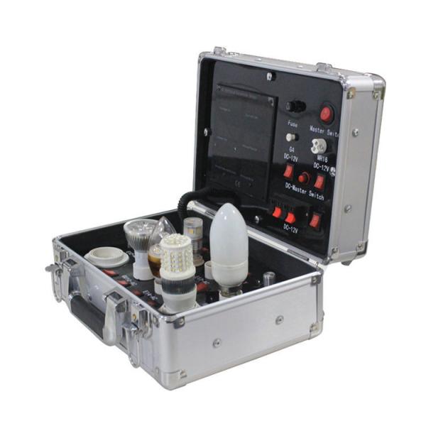 Quality OCAR LED Test Equipment Demo Kit T8 Tube Bulbs Downlights E27/MR16/GU10 Lamp Bases Dimmer Supported for sale