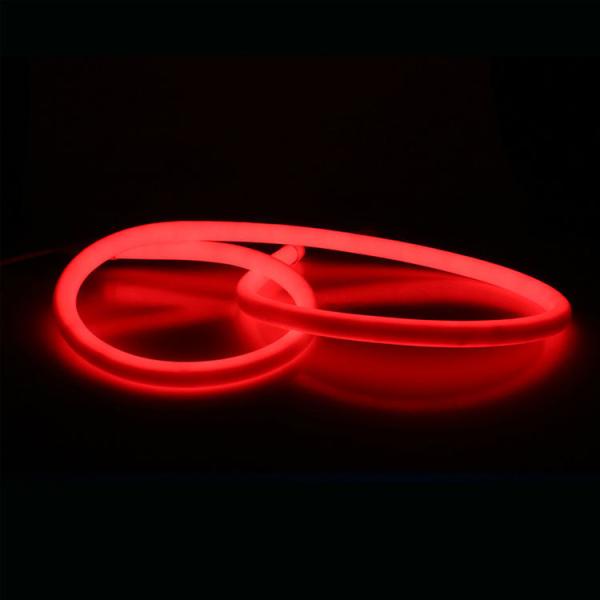 Quality RGB LED Neon Flex Rope Light Milky-White PVC Jacket IP65 CE/RoHS Certified 360-Degree 50M Ribbon for sale