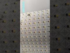 Feuille flexible simple de la couleur LED