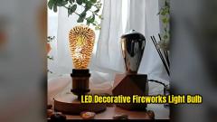 LED Decorative Fireworks Light Bulb