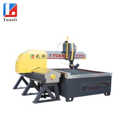 Cina Macchina di taglio vetro a getto d'acqua CNC ad alta precisione 6mm 12mm 15mm 19mm Spessore in vendita