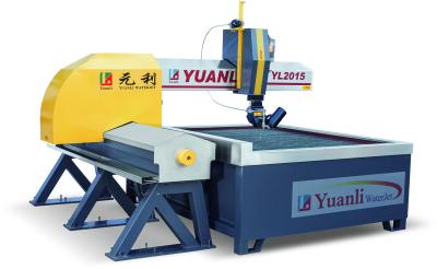 China Automobiele 3-assige snijmachine Waterjet Steen Marmer Laser Snijmachine Te koop