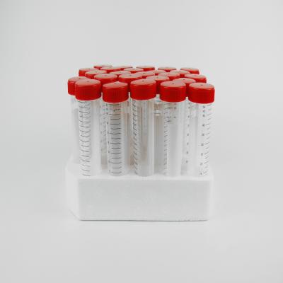 China Conical Bottom 50mL Centrifuge Tubes Racked Sterile Bagged for sale