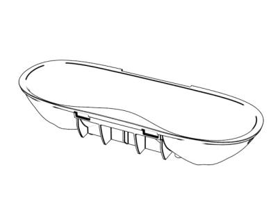 Cina OEM / ODM: Precision Injection Molding & Upper Inner Cover for Earphone Charging Box No.24196 in vendita