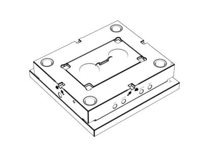 China Transparenter Einstellknopf P0A/kalter Läufer/Zwei-Platten formen No.22726 zu verkaufen