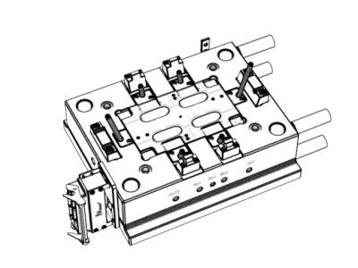 Cina OEM / ODM: Precision Injection Molding & Top cover della scatola di ricarica degli auricolari trasparente n. 24195-B in vendita