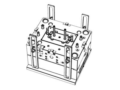 Cina Cassa di batteria trasparente (1*2)/il corridore/Tre-piatti freddi modella No.24500 in vendita