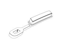 China key (1*8)/ Cold runner / Two-plates mold No.19017 for sale