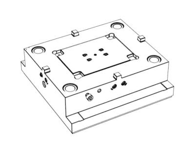 China Medical Instrument PN-2051 (1*4) / Two-plates mold / Cold runner No.21059-B à venda